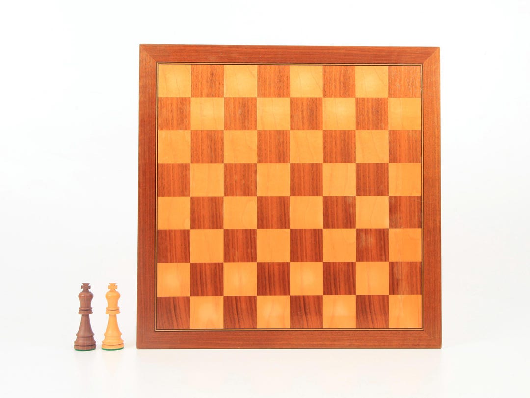 Vintage Tournament Chess Board, 46x46cm/20,5x20,5 In., Vintage ...