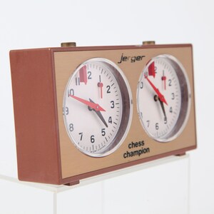 Vintage German jerger Mechanical Chess Clock, Analogue Chess Timer From ...