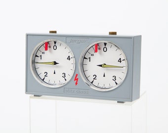 Rare German jerger 5 Minutes Blitz Chess Clock, Vintage Mechanical ...
