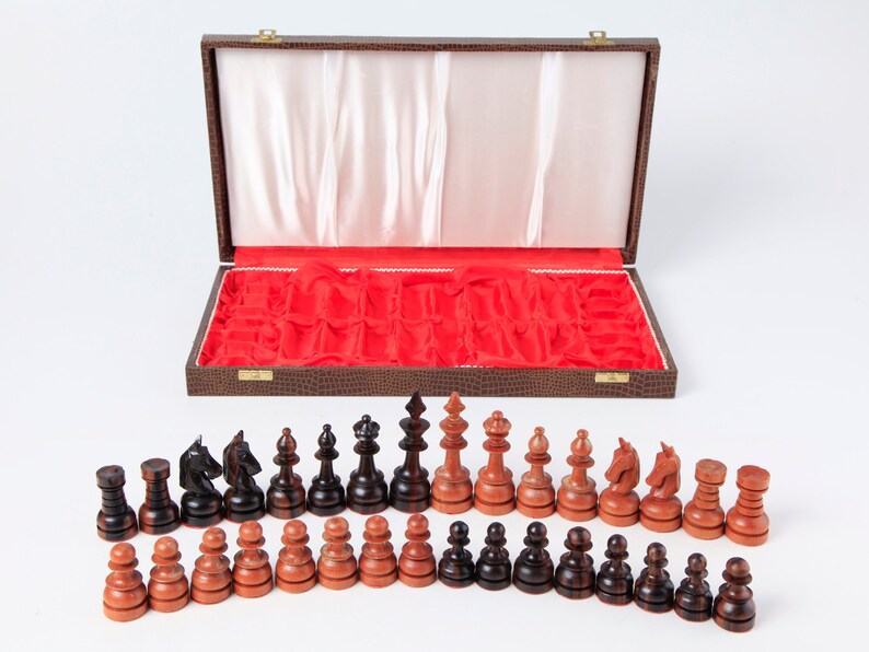 Vintage Philippine Staunton Chess Set KH 10cm/4 In. Large - Etsy