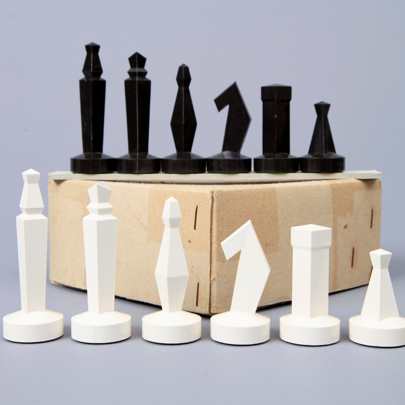 Minimalist Chess Set - Etsy
