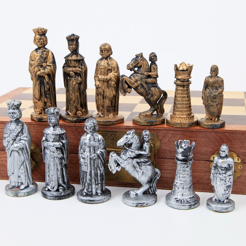 Medieval Chess Set - Etsy