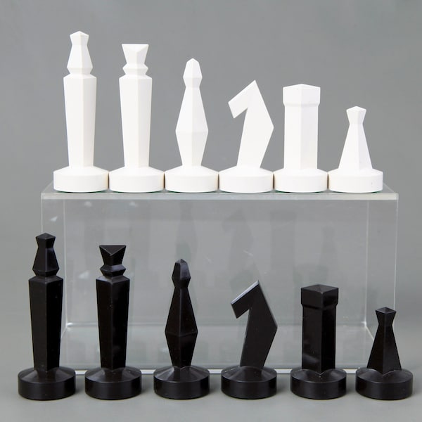 Modern Chess Set - Etsy