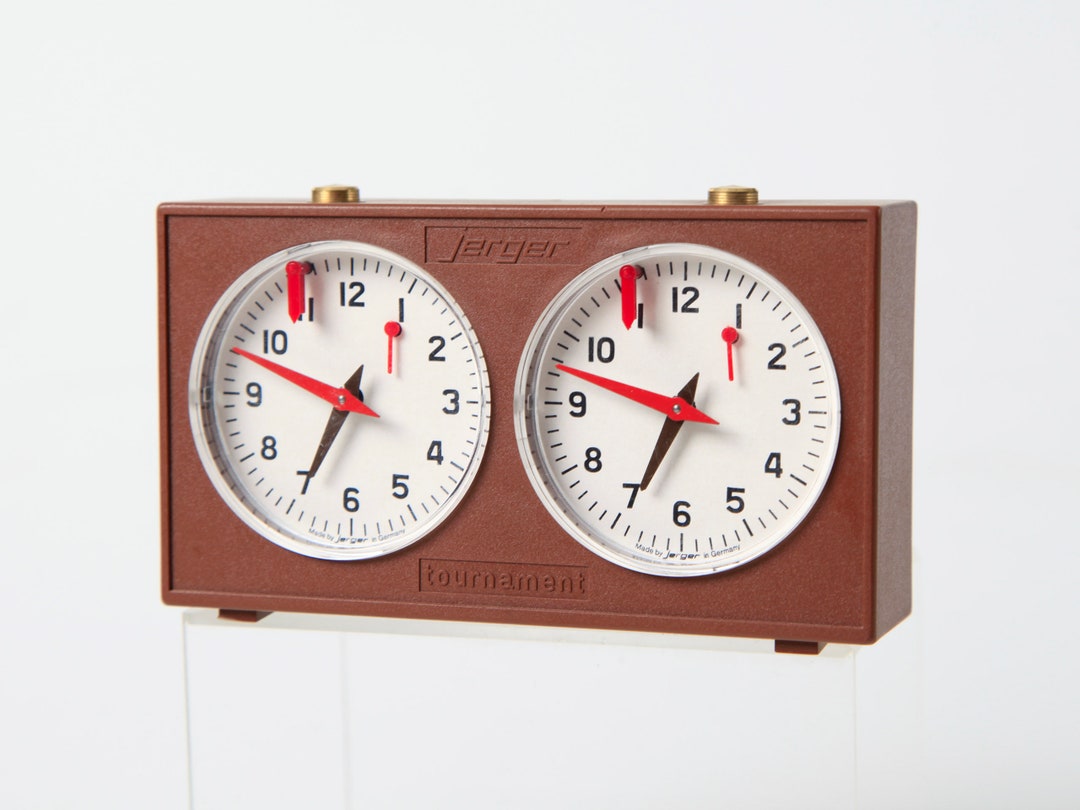 Vintage German jerger Mechanical Chess Clock, Analogue Chess Timer From ...