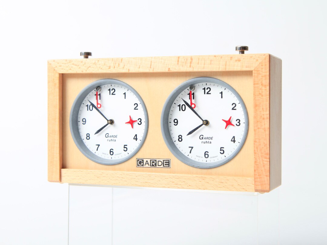 Vintage Mechanical "umf Ruhla Garde" Chess Clock, 1990's German ...