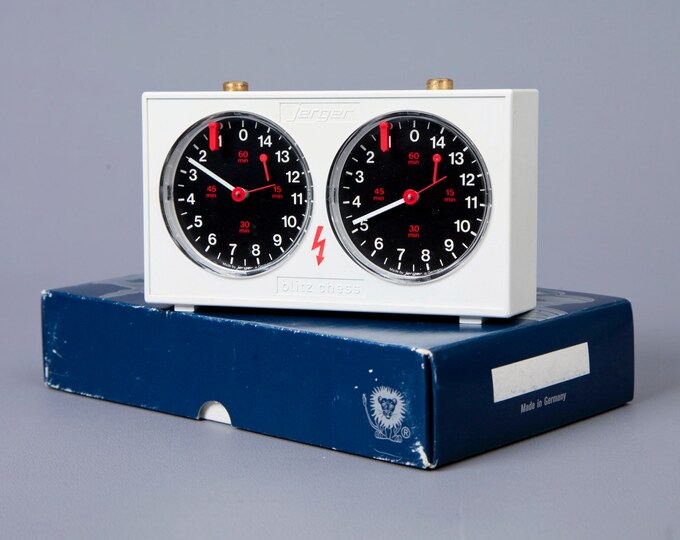 Vintage German "jerger" Blitz Chess Clock, Rare German "jerger Blitz ...