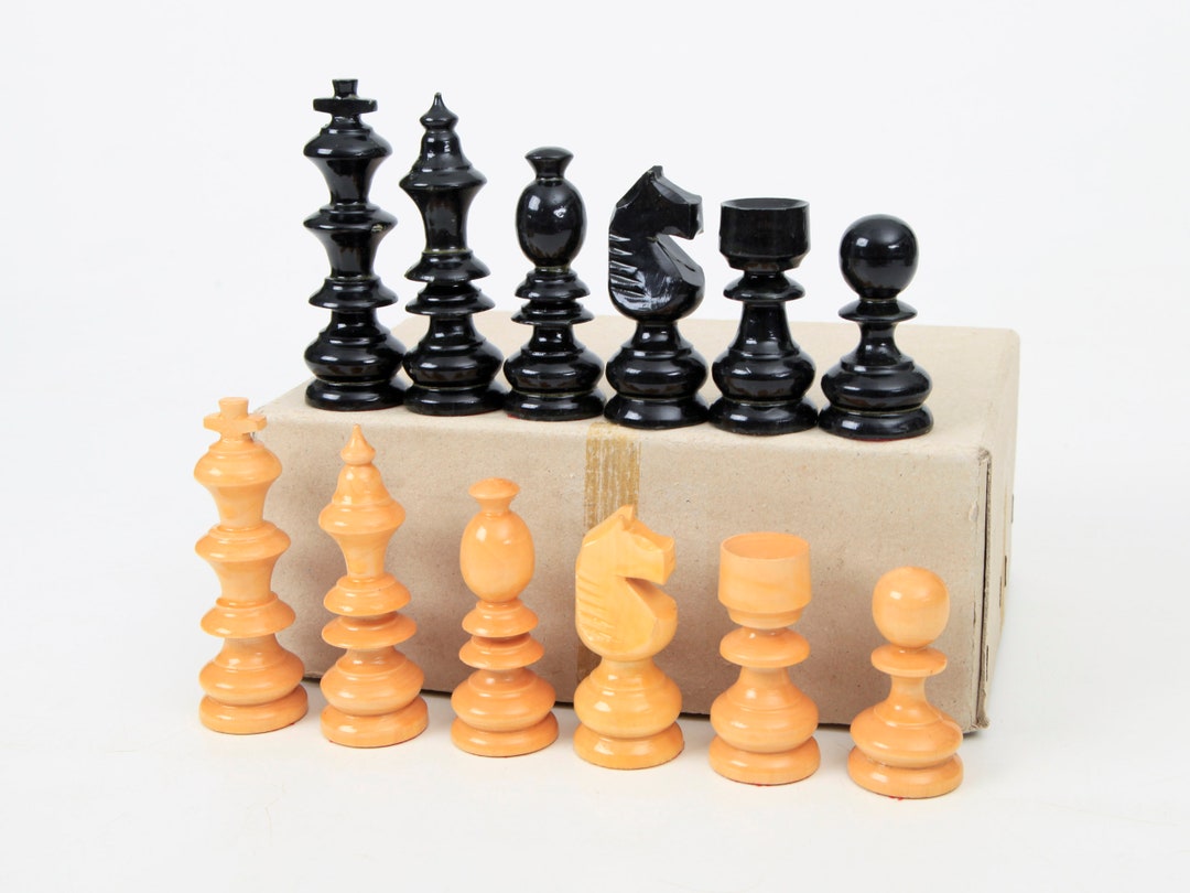 Large Romanian Chessmen With Storage Box KH 115cm/45 In. - Etsy