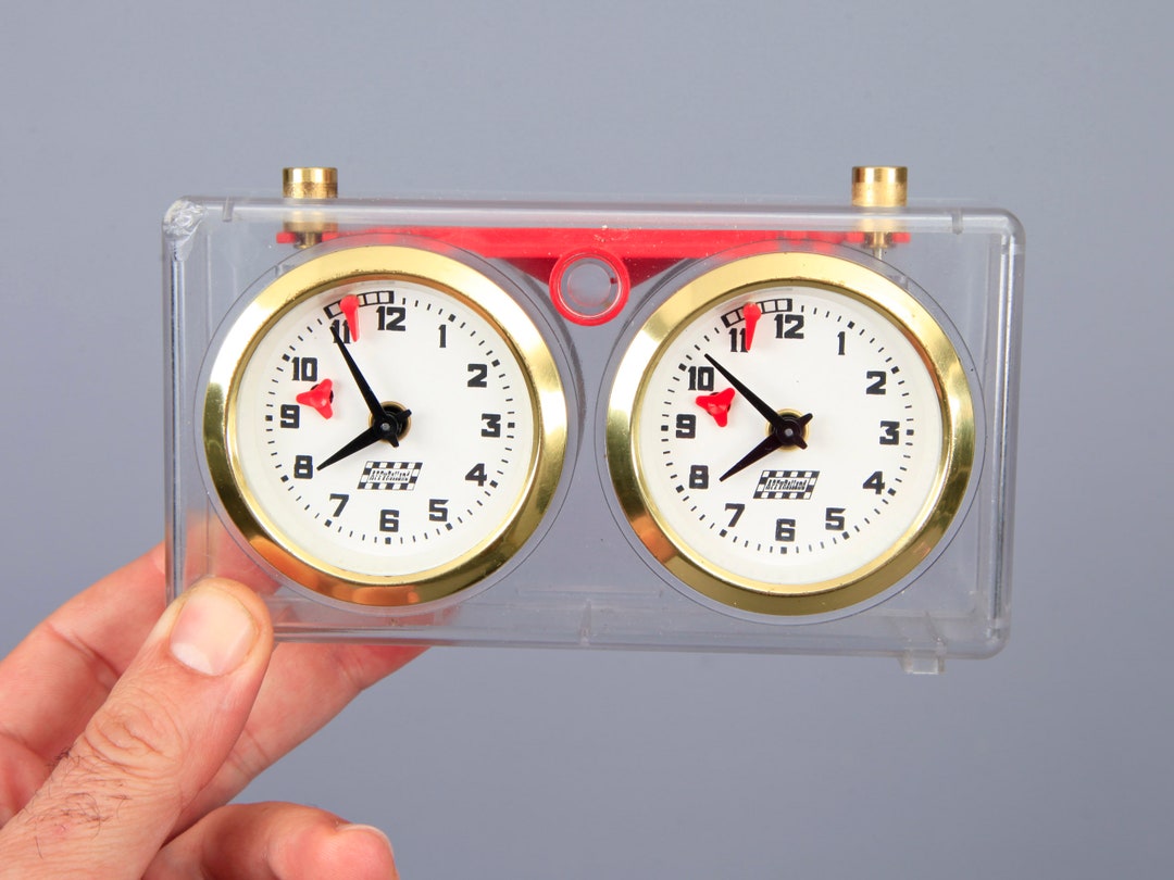 Vintage German apfv Rollandmechanical Chess Clock , Analogue Chess ...