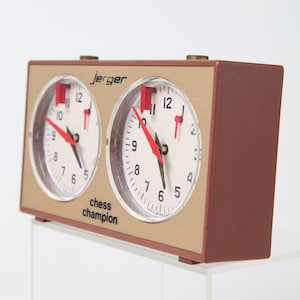 Vintage German jerger Mechanical Chess Clock, Analogue Chess Timer From ...