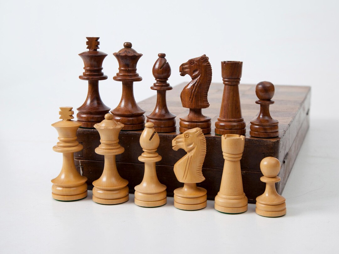 Original Mephisto Exclusive Chess Pieces, KH 9 Cm/3,5", Luxurious ...
