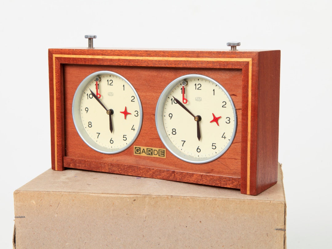 Vintage German ruhla Garde Chess Clock, 1960's Tournament Chess Clock ...