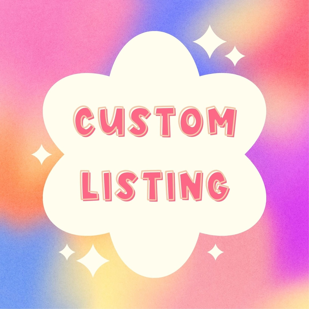 Custom Listing - PNG - Sublimation - Design Download - Etsy