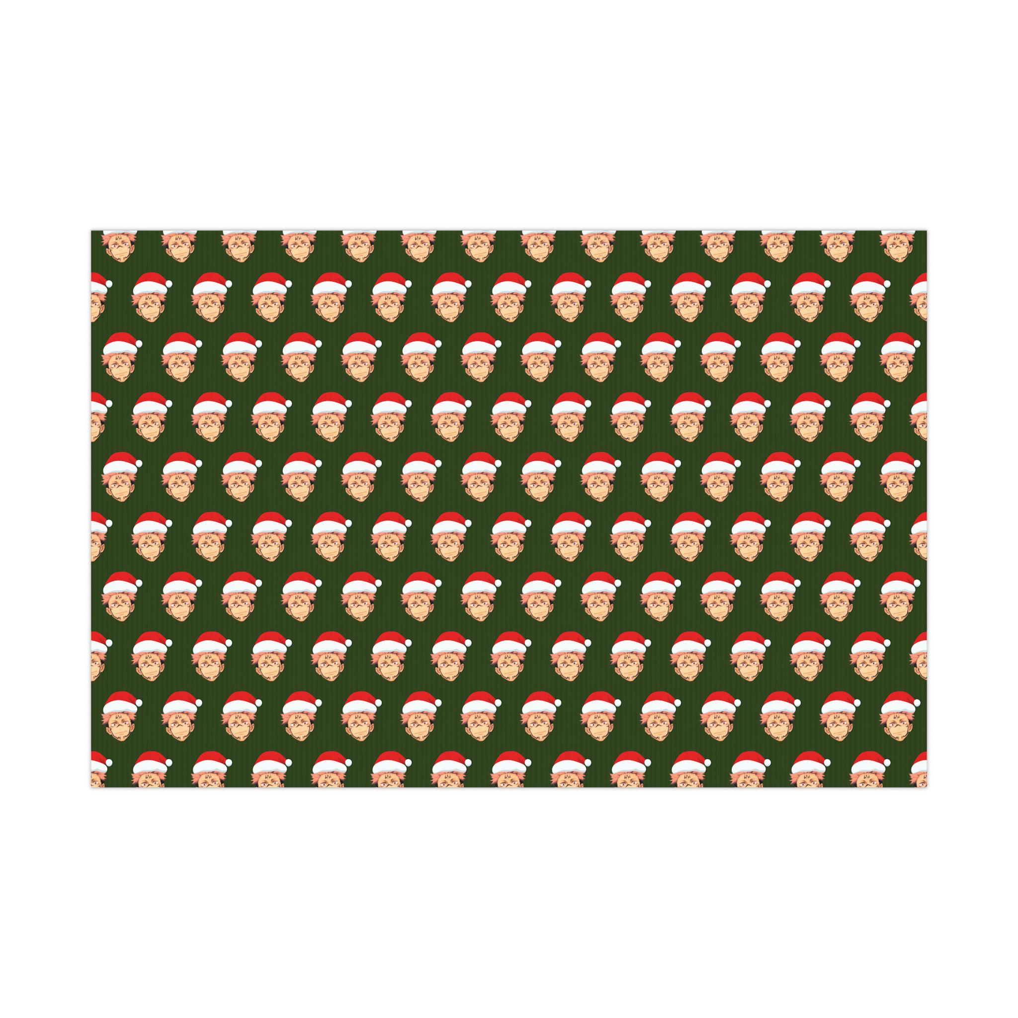 Christmas Wrapping Paper for Jujutsu Kaisen Anime Sukuna Fans - Etsy