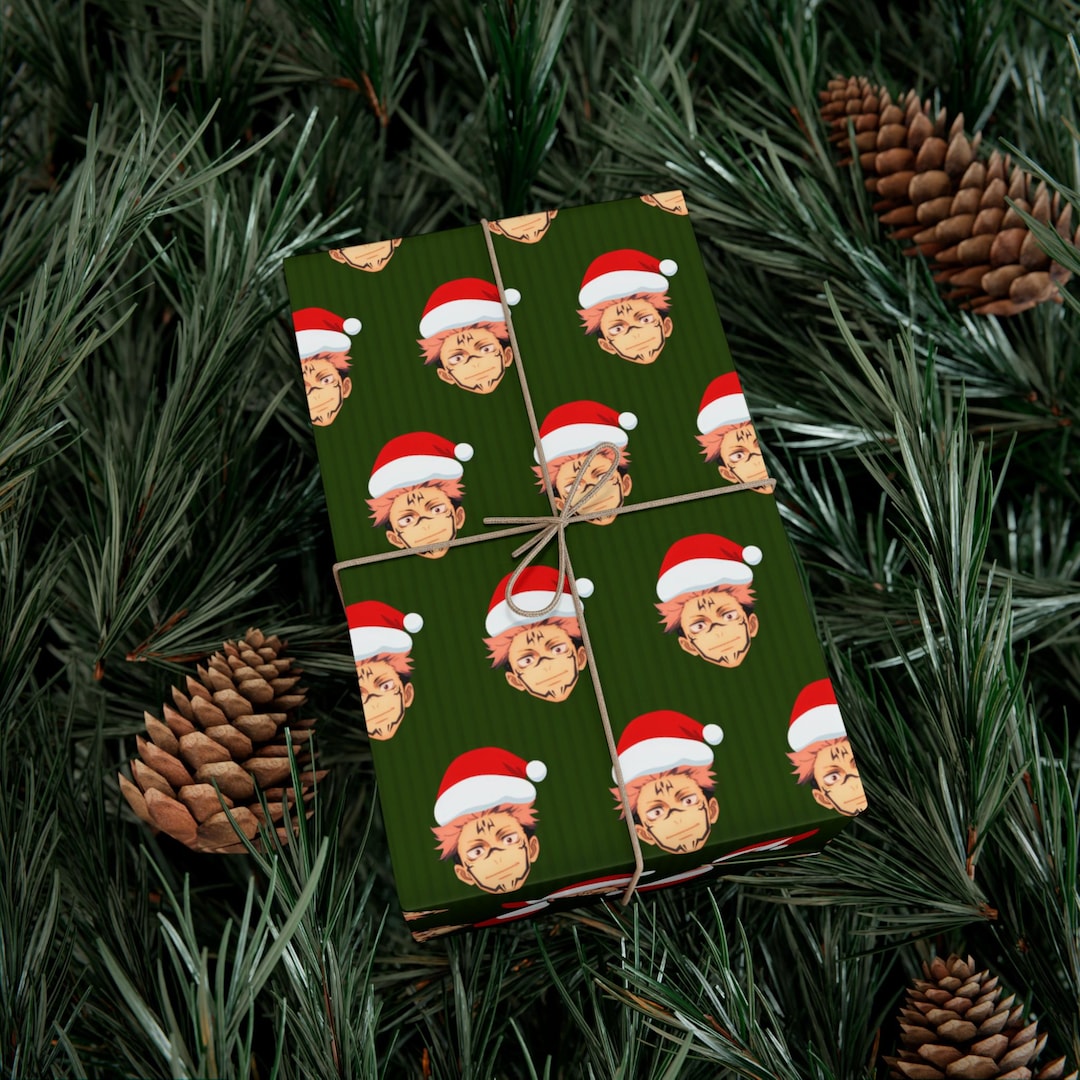 Christmas Wrapping Paper for Jujutsu Kaisen Anime Sukuna Fans - Etsy