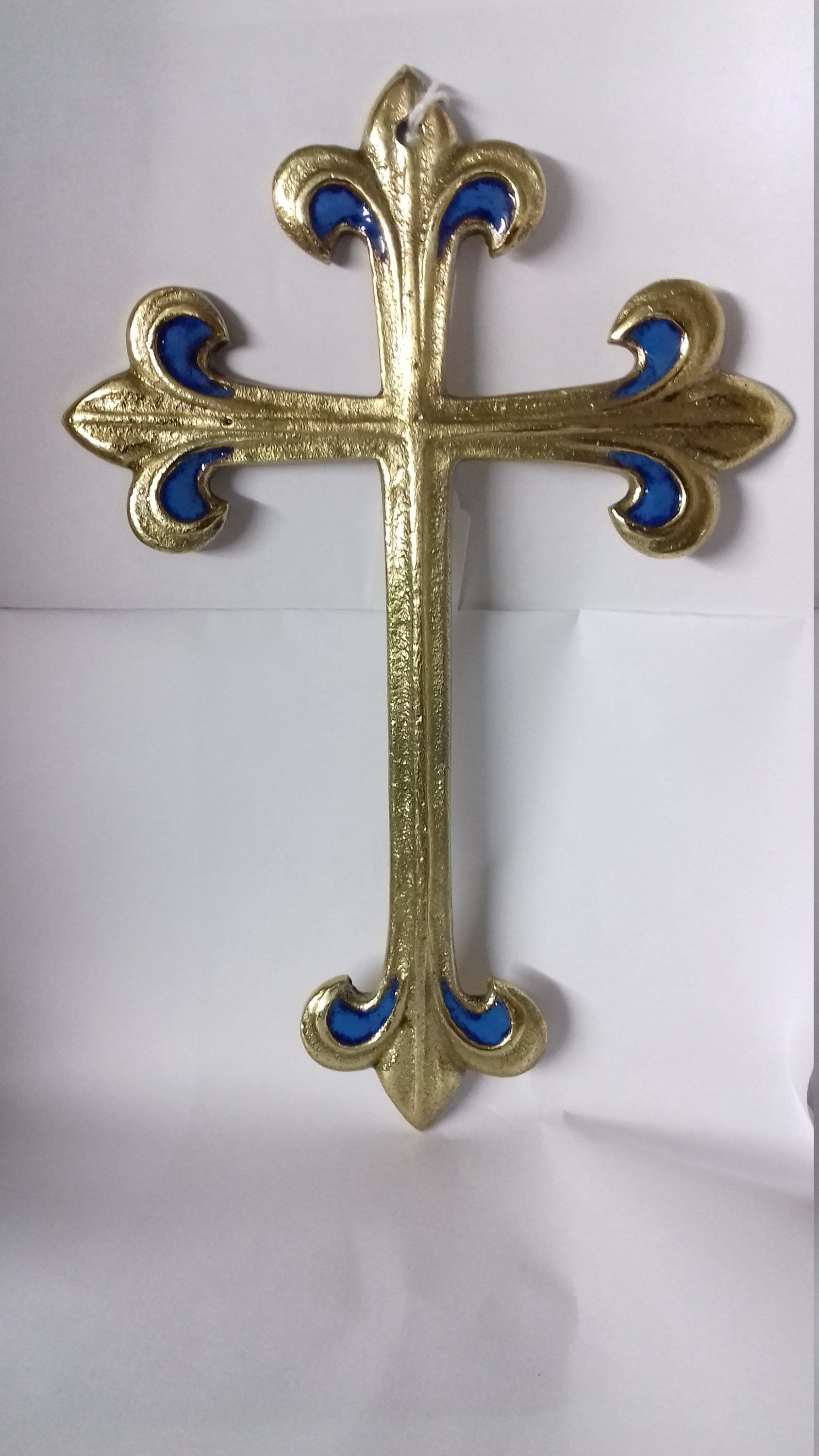 Medieval style BronzeCrucifix Cross