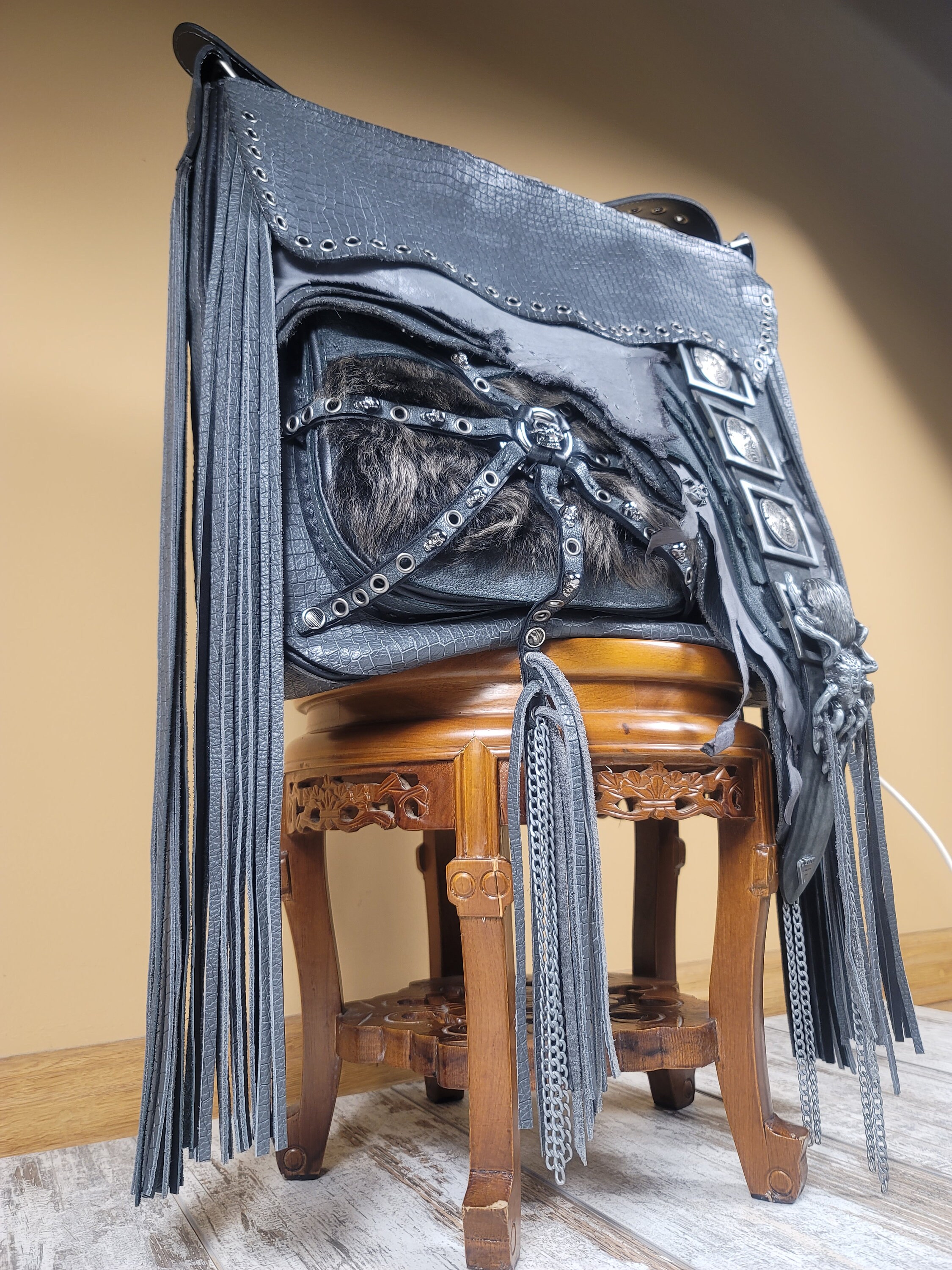 Bag spider Handmade From Genuine Leather. - Etsy