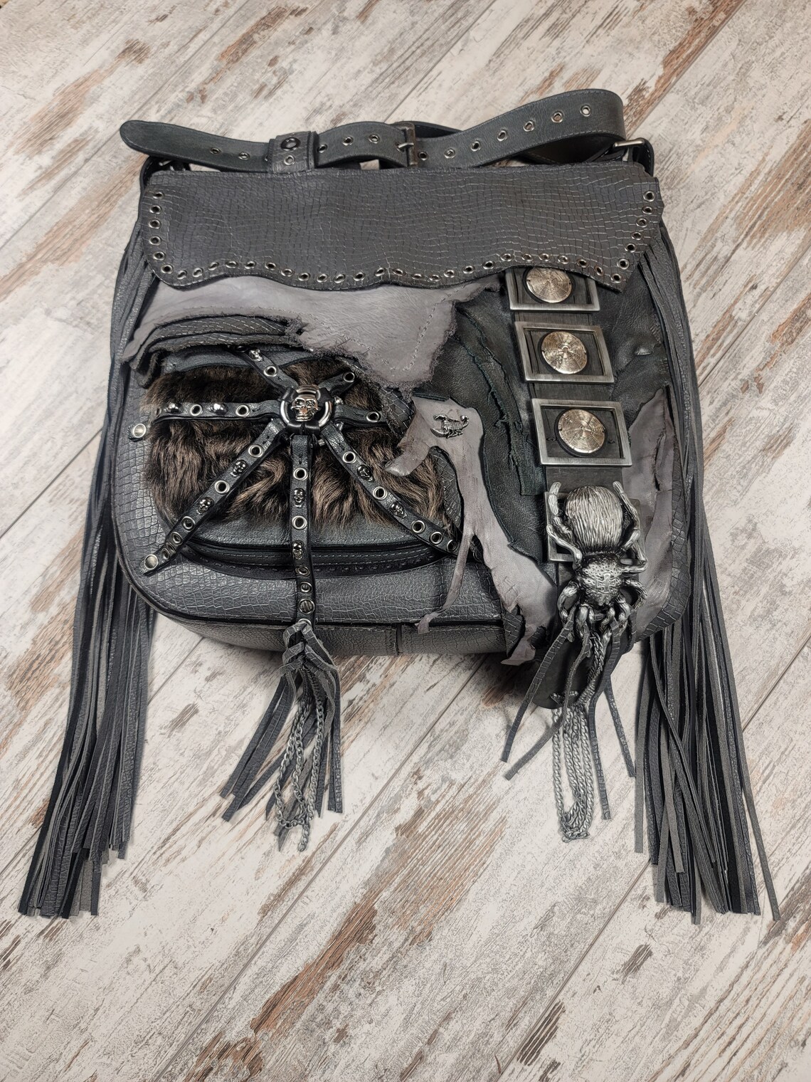 Bag spider Handmade From Genuine Leather. - Etsy