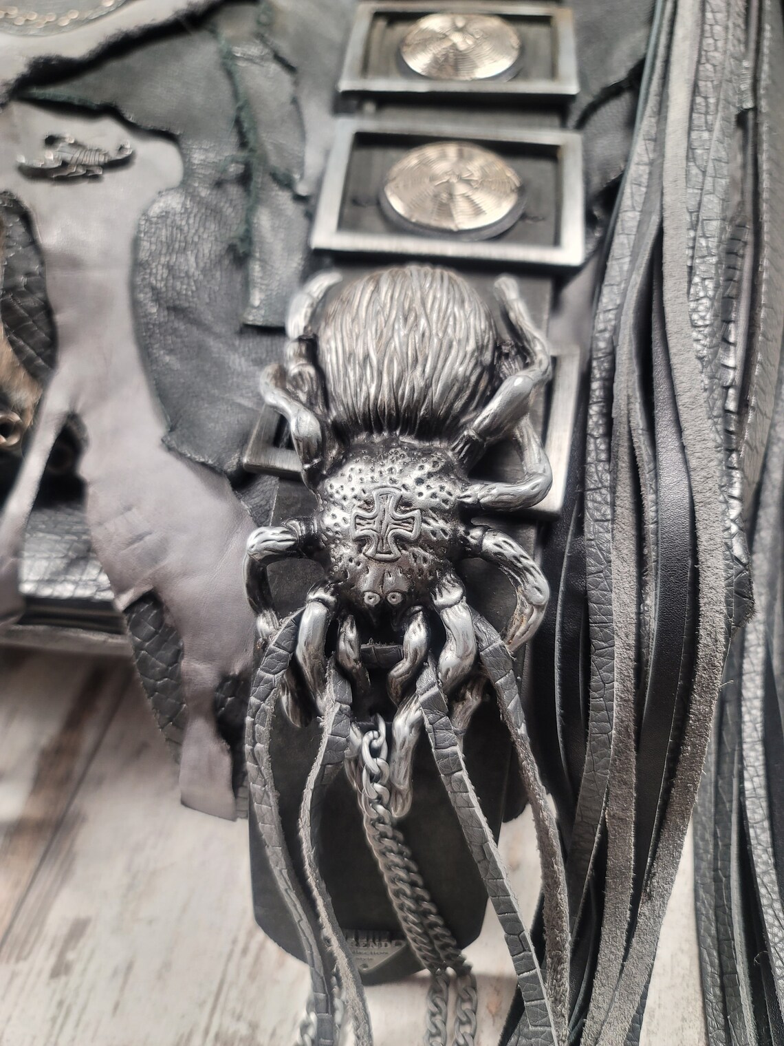 Bag spider Handmade From Genuine Leather. - Etsy