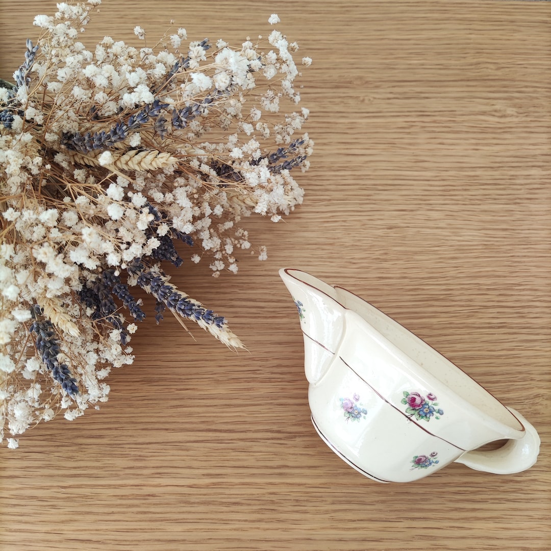 Vintage and French Saucier Style hamage & Moulin Des Loups, Flower ...