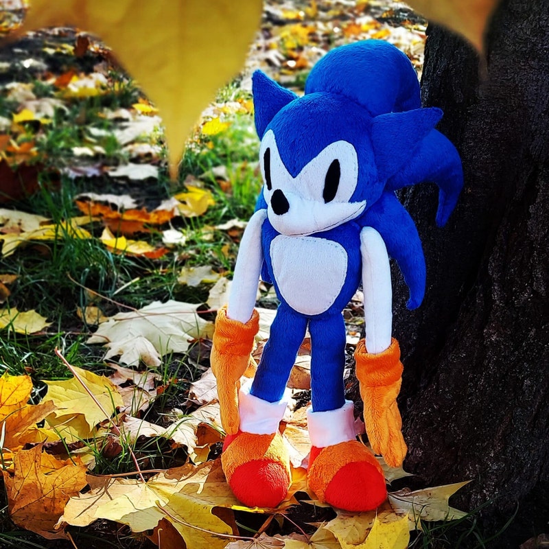 Shin Sonic Plush - Etsy