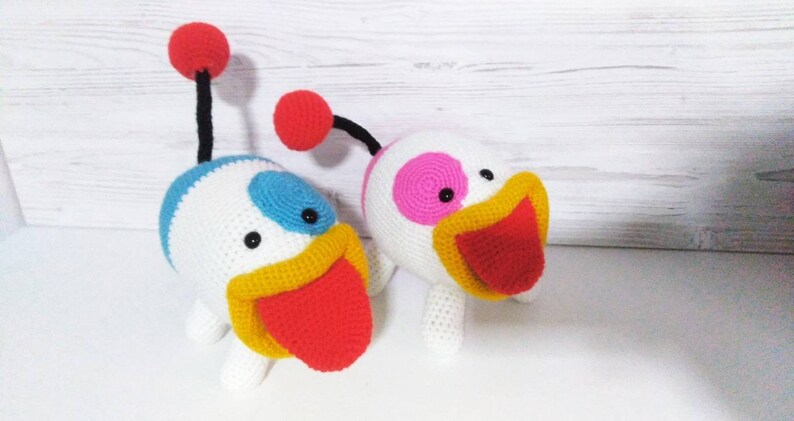 Custom Poochy. Knitted Amigura Toy. Soft Doll. Plush | Etsy