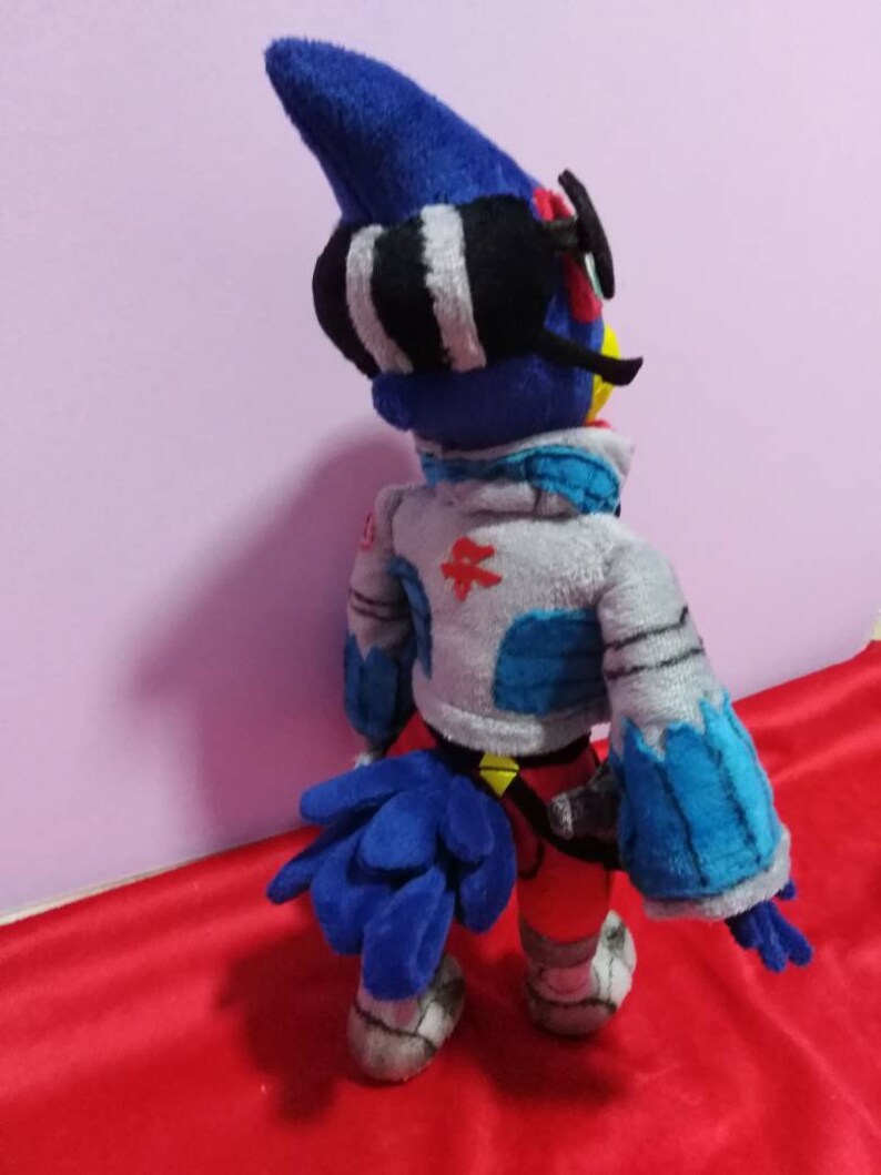 Plush to Order. Inspired by Star Fox Zero. Plush Toy Falco - Etsy