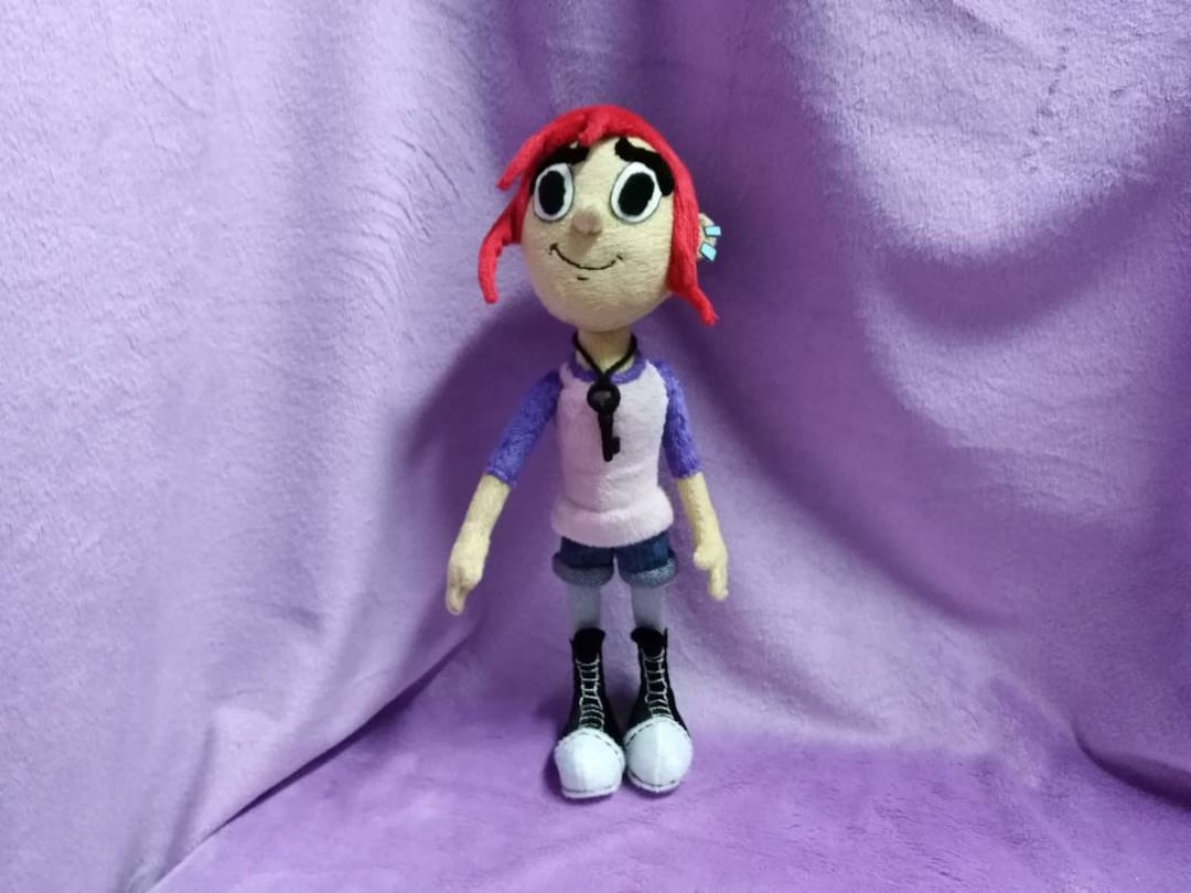 Comisión de juguetes. Muñeco de peluche Mina. Esta es una muestra de un ...