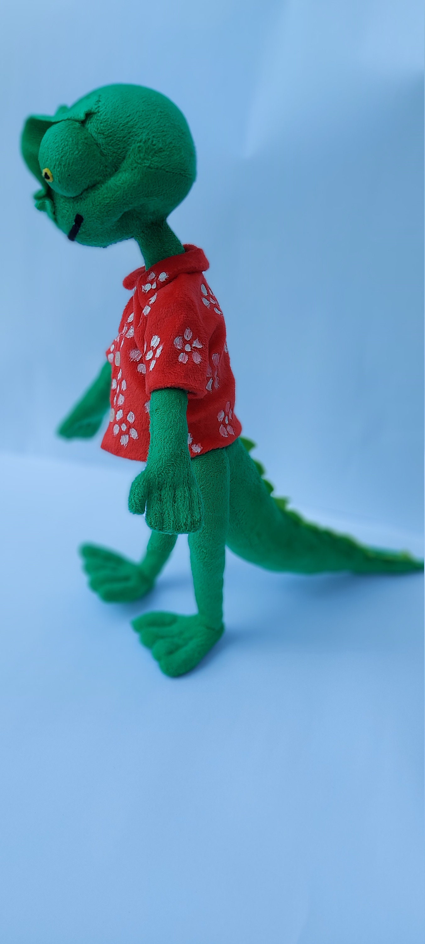 Custom plush Rango inspired by Rango. It is made to order 40 - Etsy Polska