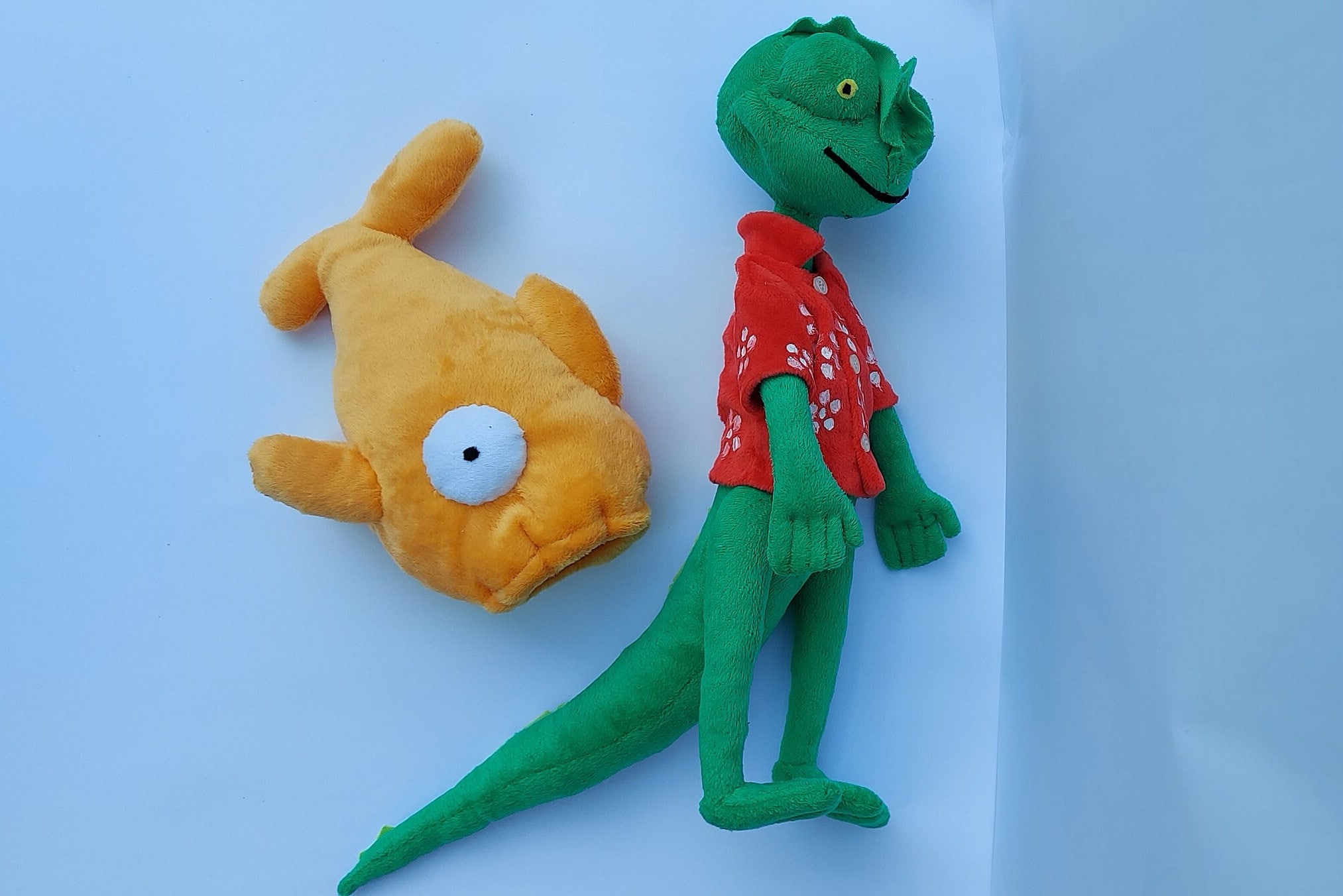 Custom plush Rango inspired by Rango. It is made to order 40 - Etsy Polska