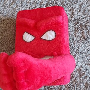 THWOMP Super Mario Face. Custom Plush Just Like Hammer Luigi's Mansion ...