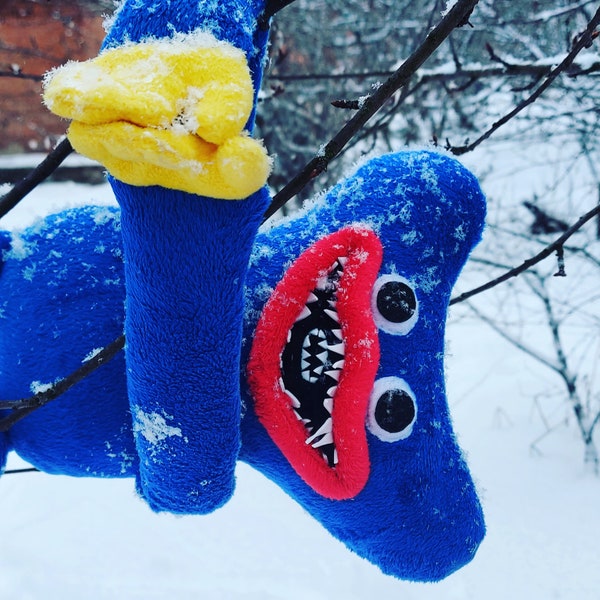 Nightmare Huggy Wuggy Plush - Etsy