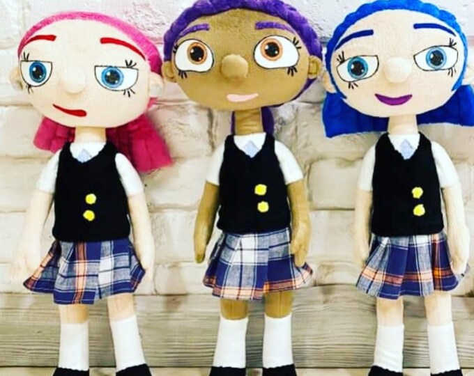 Lou and Mandy Uglydolls Custom Doll Inspired by the Movie - Etsy