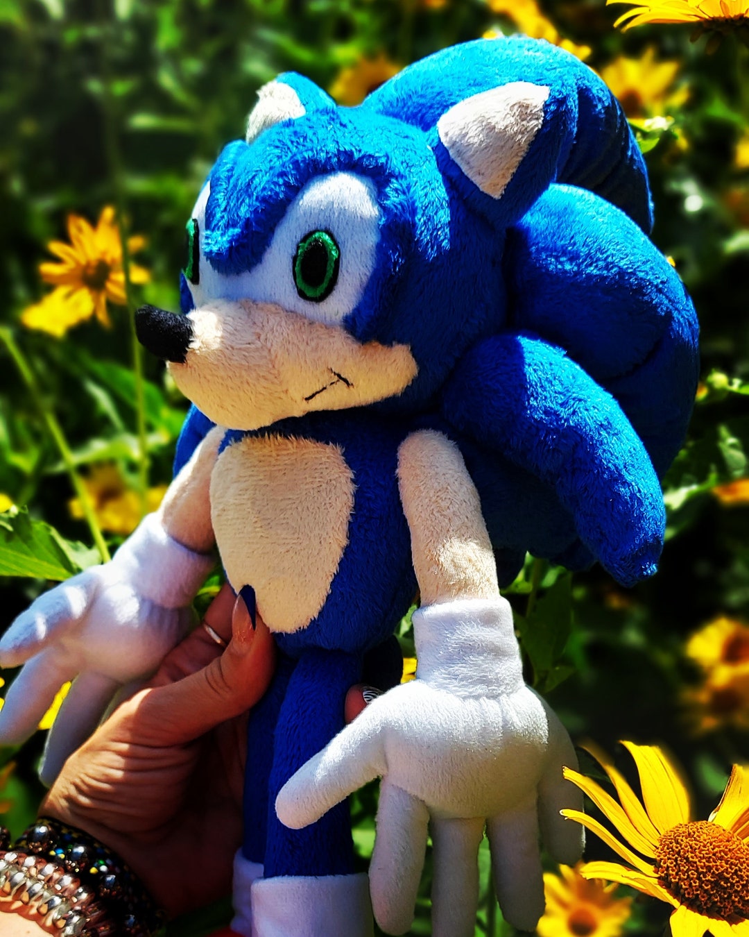 Custom Plush, Like in Sonic Adventure 2, Inspired by fun Work, Handmade ...