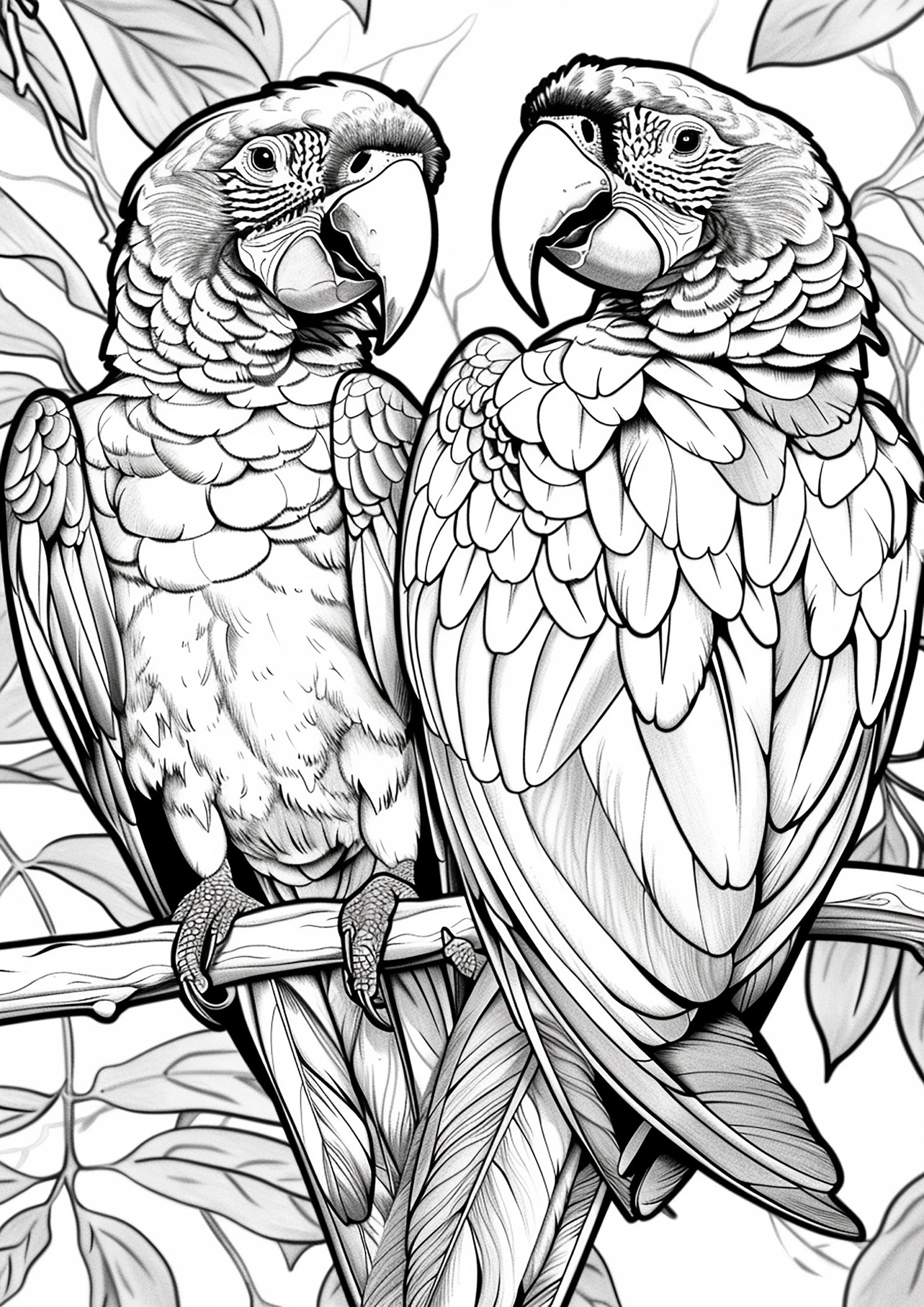 Various Animals Coloring Pages for Children and Adults to Print - Etsy