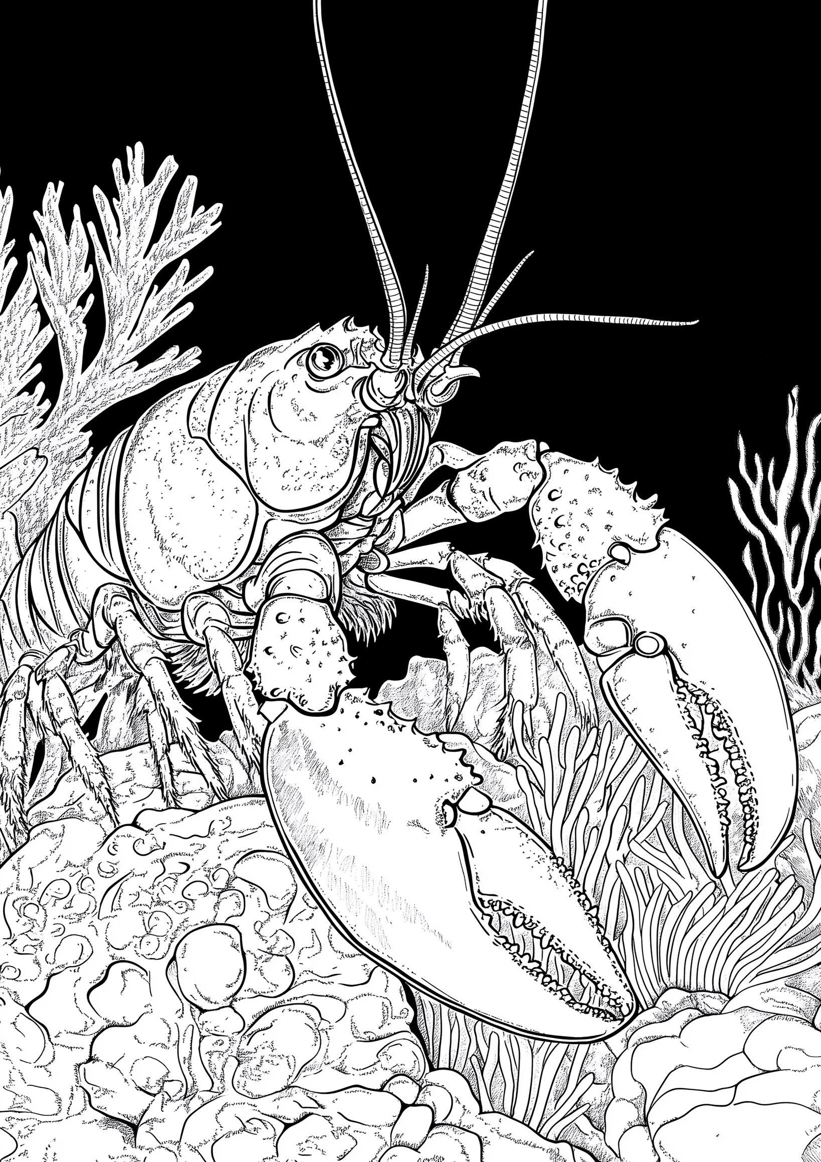 Underwater World Coloring Pages for Children and Adults - Etsy