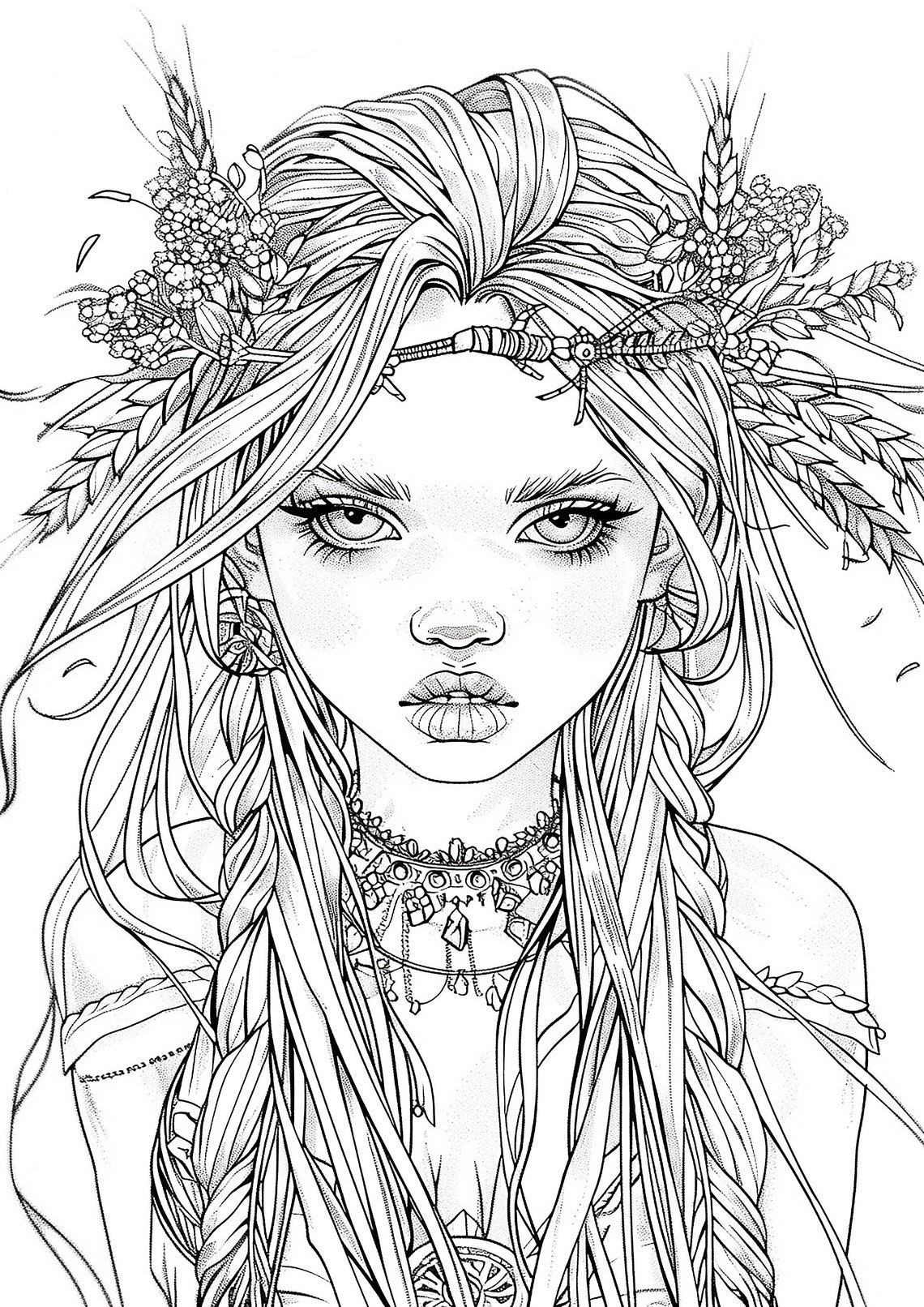 Girls and Women in Coloring Books - Etsy