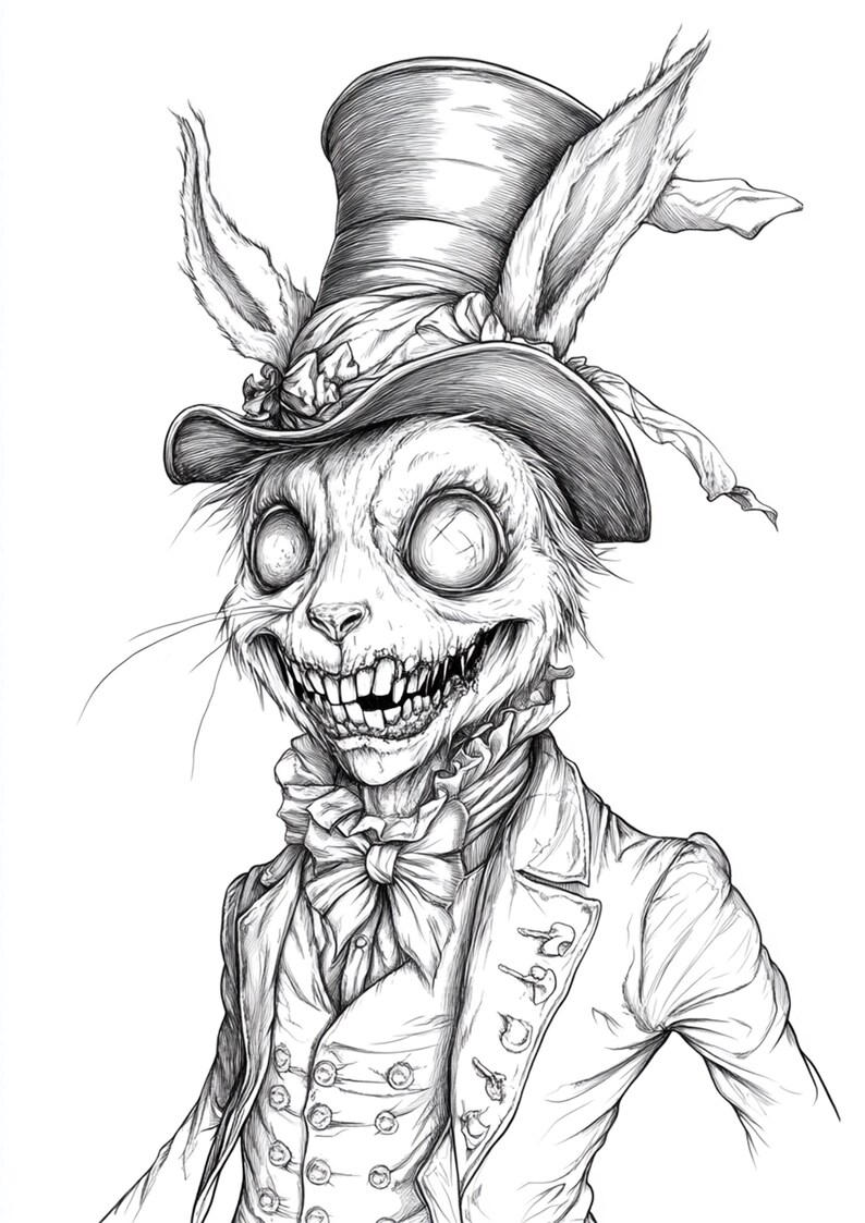 Halloween Coloring Pages to Print - Etsy