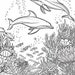 Coloring Pages of Sea World for Children and Adults to Print - Etsy