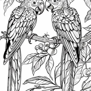 Various Animals Coloring Pages for Children and Adults to Print - Etsy