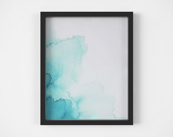 Aqua blue decor | Etsy
