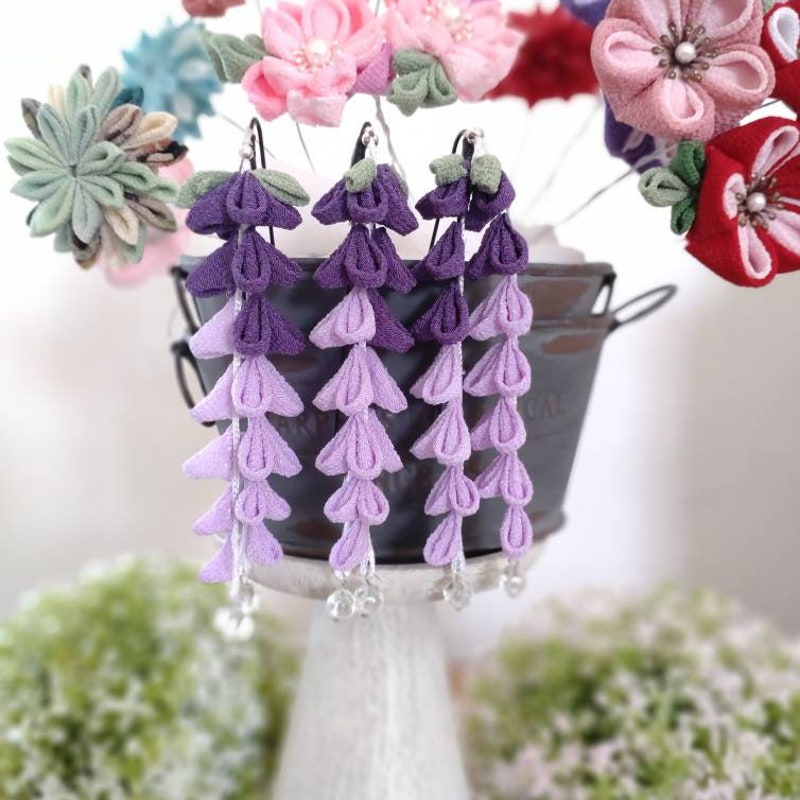 Kanzashi Flower - Etsy