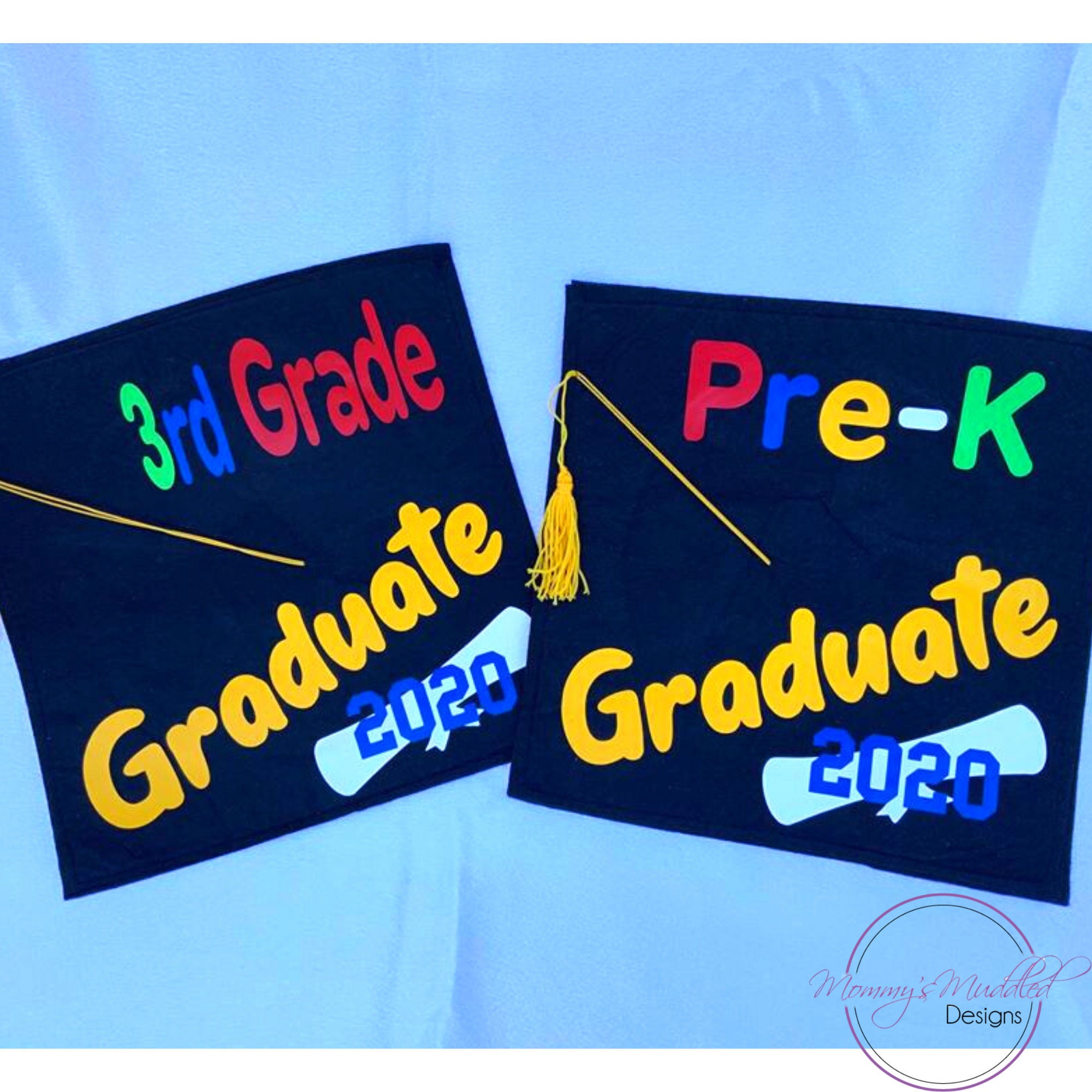 Elementary FELT Graduation Cap Preschool Prek Kindergarten | Etsy