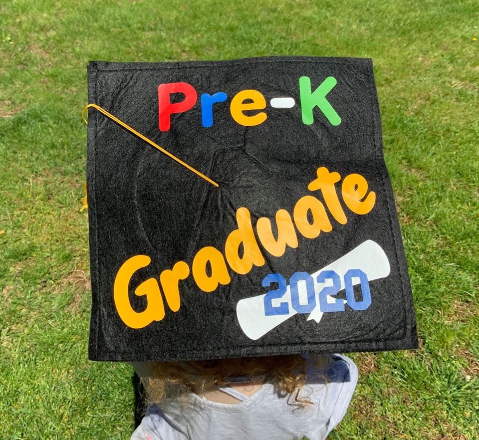 Elementary FELT Graduation Cap Preschool Prek Kindergarten | Etsy