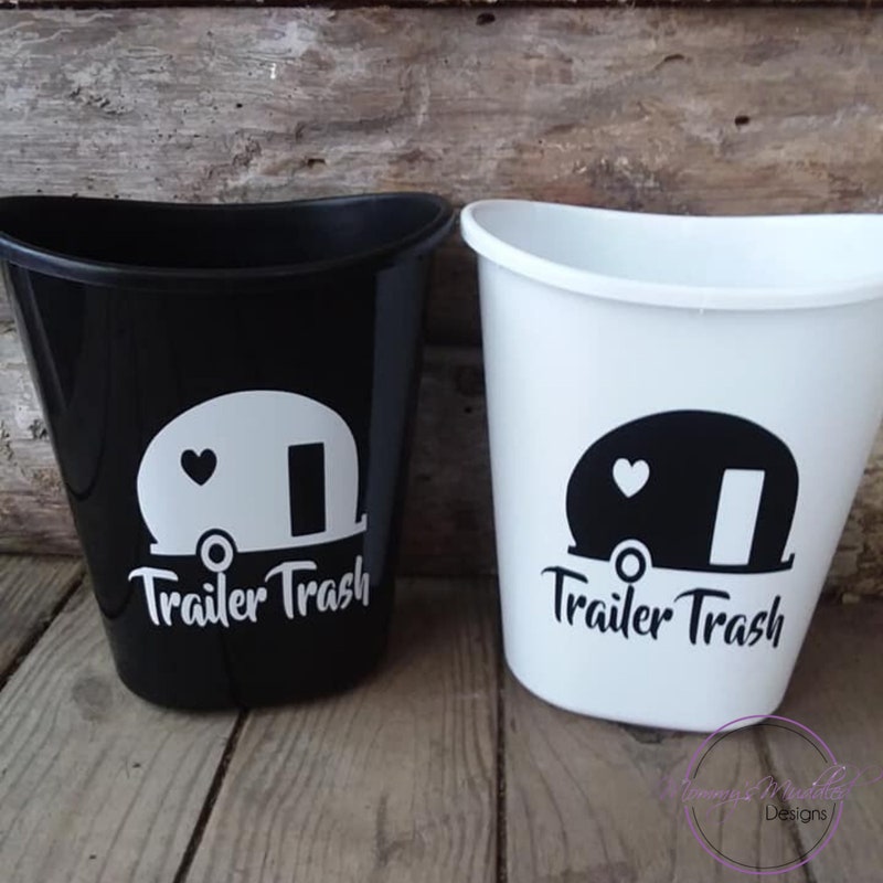Trailer Trash Can - Etsy