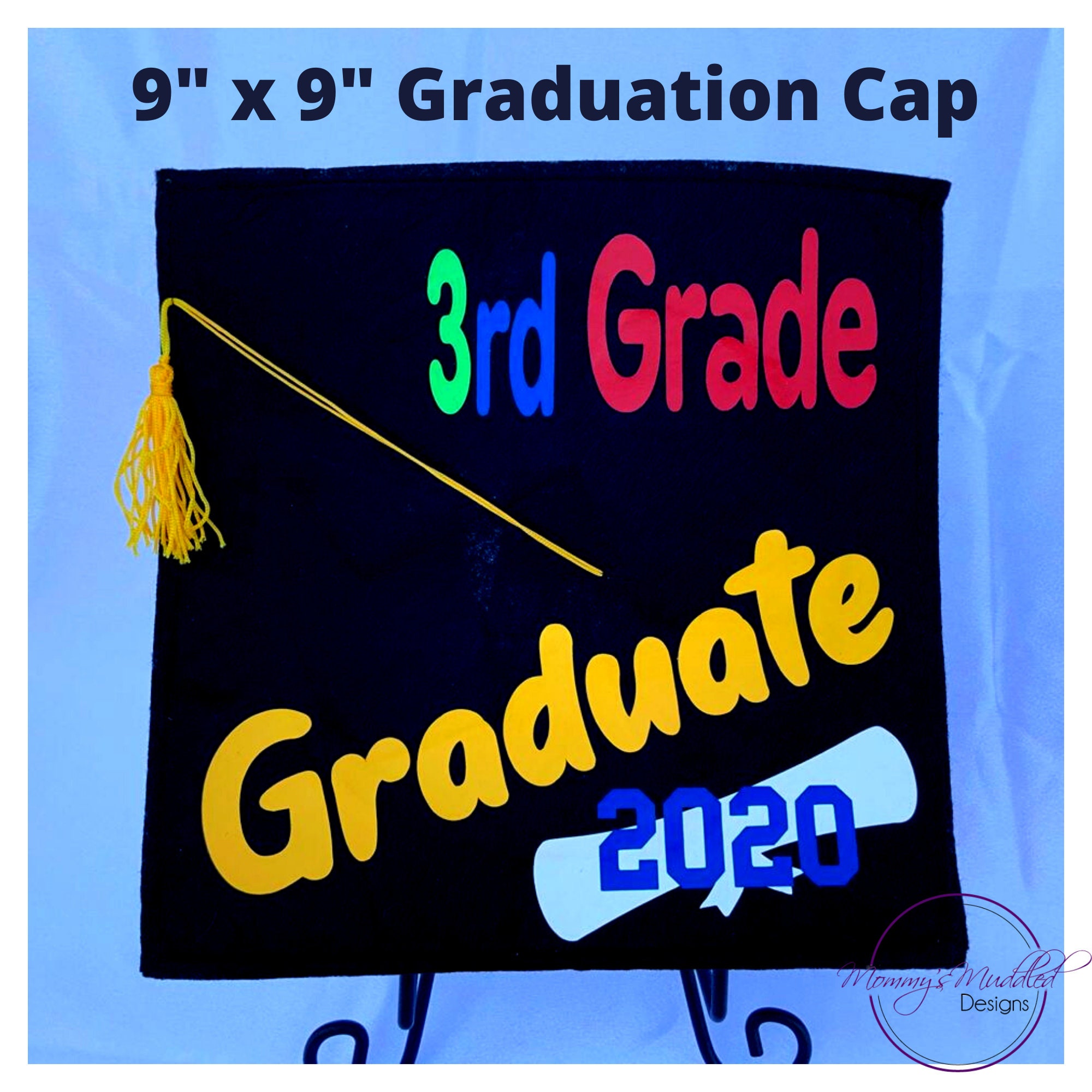 Elementary FELT Graduation Cap Preschool Prek Kindergarten | Etsy