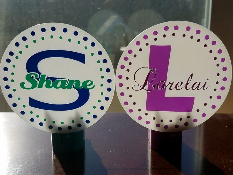 Personalized LED Night Lights Monogram Night Light Nursery | Etsy