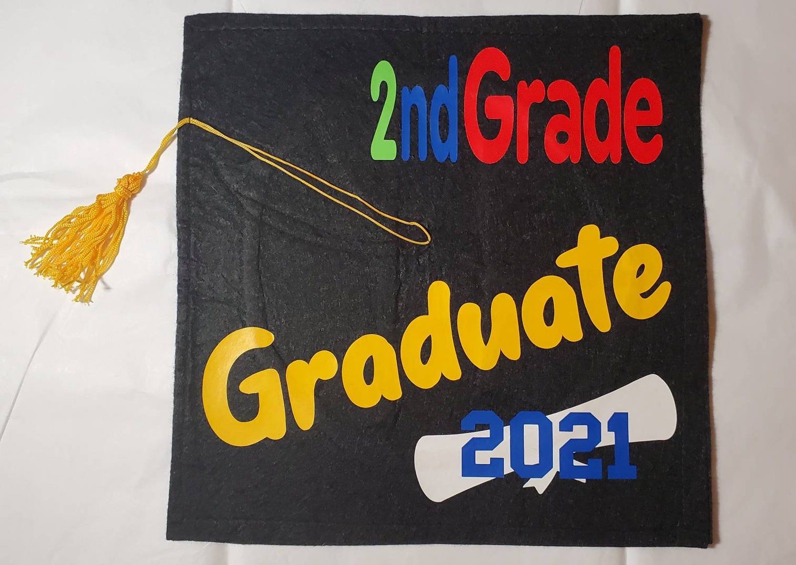Elementary FELT Graduation Cap Preschool Prek Kindergarten - Etsy