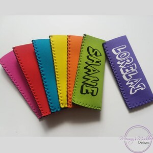 Ice Pop Sleeve, Personalized Ice Pop Holder, Easter Gift for Kid, Ice ...
