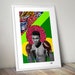 Muhammad Ali A4 / A3 Print - African Fabric Collage - Boxing Art - Etsy