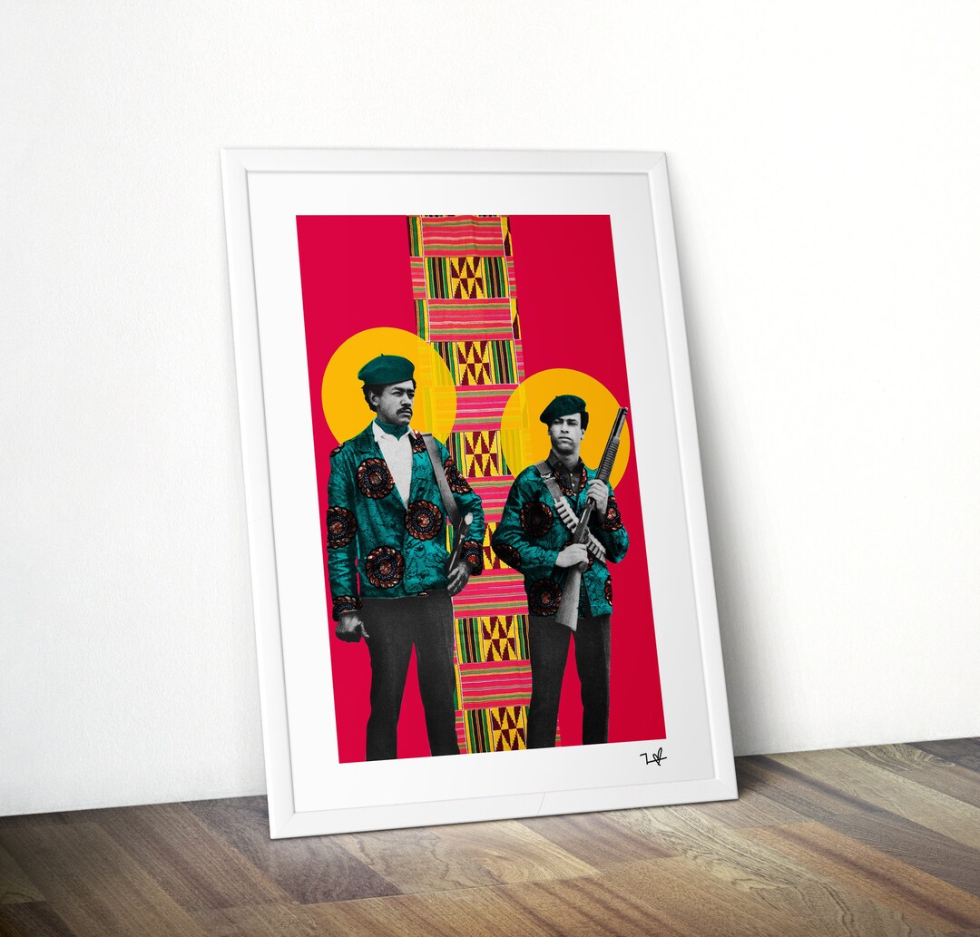 Bobby Seale & Huey P Newton Limited Edition Print: Black Panther Art - Etsy